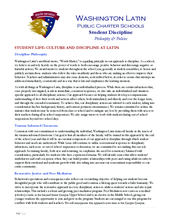 Washington Latin PCS - Upper School | DC PCSB