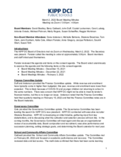 KIPP DC - Legacy College Preparatory PCS | DC PCSB