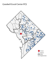 Goodwill Excel Center PCS - Student Location Map | DC PCSB