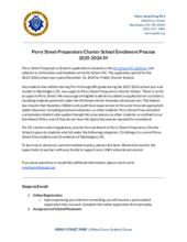 Perry Street Preparatory PCS | DC PCSB