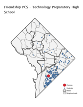 Friendship PCS - Technology Preparatory High Academy Student Location ...