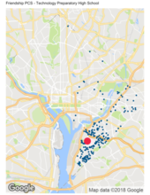 Friendship PCS - Technology Preparatory High Academy Student Location ...