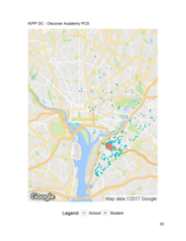 KIPP DC PCS Discover Academy Student Location Map | DC PCSB