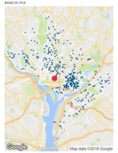 Basis DC PCS Student Location Map | DC PCSB